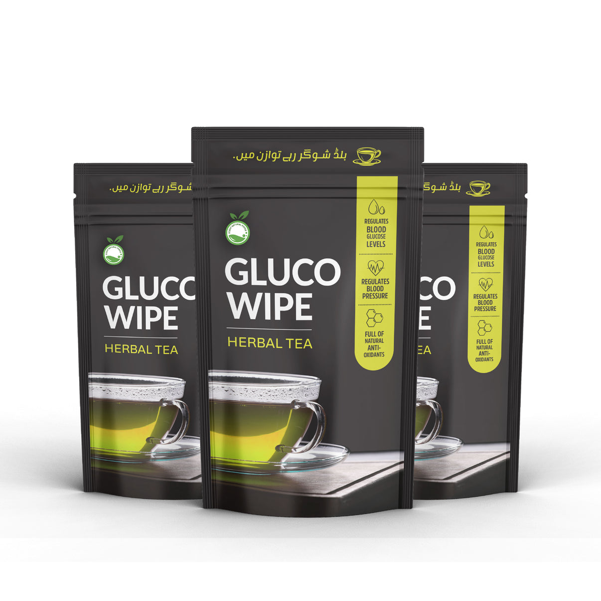 Glucowipe Herbal Tea – Scent Organics